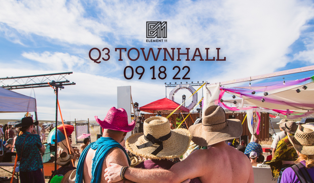 2022 Q3 TownHall – Element 11